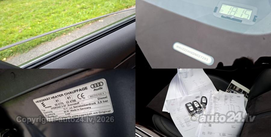 Grey Audi A8 2013 in Tallinn, with an engine capacity of 3.00 L and mileage of 188 thousand km for 17900 €, photo 27 on AUTOMOTO.COM.LV
