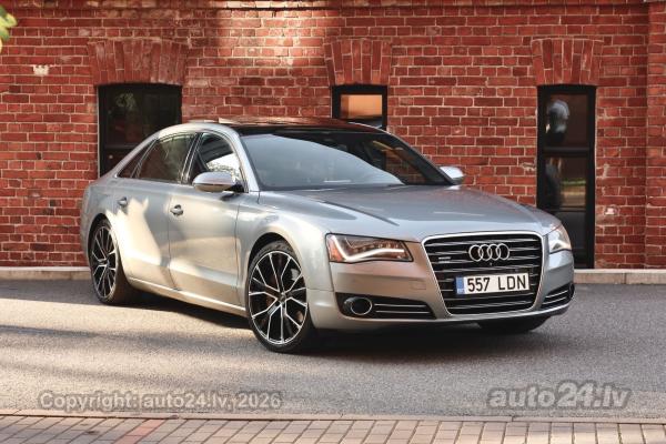 Grey Audi A8 2013 in Tallinn, with an engine capacity of 3.00 L and mileage of 119 thousand km for 18000 €, photo 3 on AUTOMOTO.COM.LV