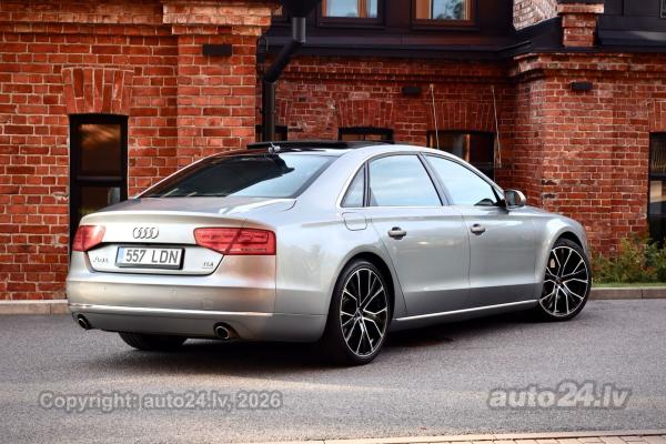 Grey Audi A8 2013 in Tallinn, with an engine capacity of 3.00 L and mileage of 119 thousand km for 18000 €, photo 4 on AUTOMOTO.COM.LV