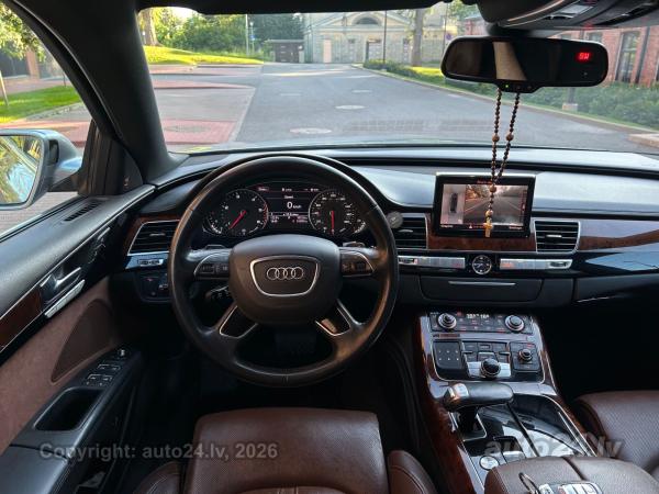 Grey Audi A8 2013 in Tallinn, with an engine capacity of 3.00 L and mileage of 119 thousand km for 18000 €, photo 7 on AUTOMOTO.COM.LV