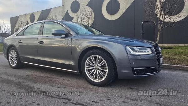 Pelēks Audi A8 2014 Tallina, ar dzinēja tilpumu 4.20 L un nobraukumu 278 tūkst. km par 21900 €, foto 5 vietnē AUTOMOTO.COM.LV