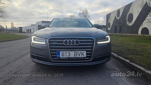 Pelēks Audi A8 2014 Tallina, ar dzinēja tilpumu 4.20 L un nobraukumu 278 tūkst. km par 21900 €, foto 6 vietnē AUTOMOTO.COM.LV