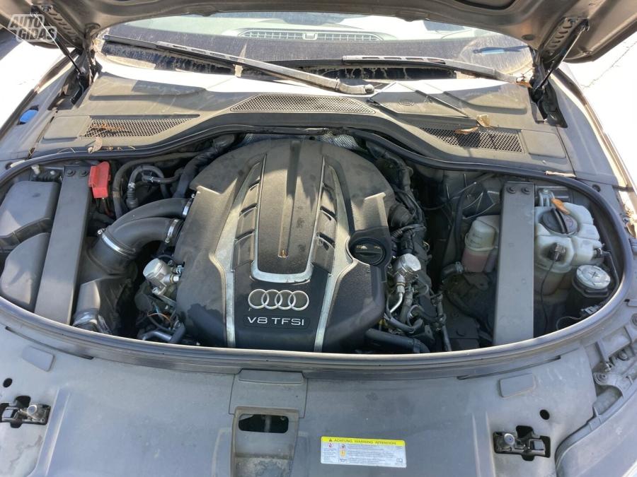 Grey Audi A8 2014 in Vilnius, with an engine capacity of 4.00 L and mileage of 222 thousand km for 6900 €, photo 9 on AUTOMOTO.COM.LV