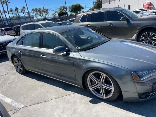 Grey Audi A8 2014 in Vilnius, with an engine capacity of 4.00 L and mileage of 222 thousand km for 6900 €, photo 9 on AUTOMOTO.COM.LV