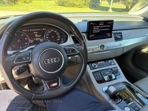 Pelēks Audi A8 2014 Tallina, ar dzinēja tilpumu 4.20 L un nobraukumu 278 tūkst. km par 17900 €, foto 6 vietnē AUTOMOTO.COM.LV