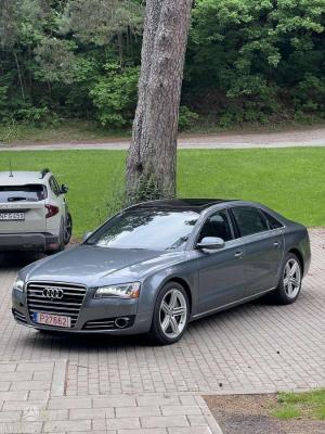Grey Audi A8 2014 in Vilnius, with an engine capacity of 4.00 L and mileage of 223 thousand km for 8500 €, photo 3 on AUTOMOTO.COM.LV
