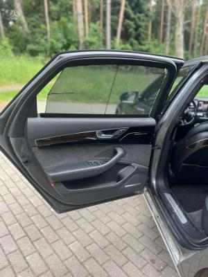 Grey Audi A8 2014 in Vilnius, with an engine capacity of 4.00 L and mileage of 223 thousand km for 8500 €, photo 13 on AUTOMOTO.COM.LV