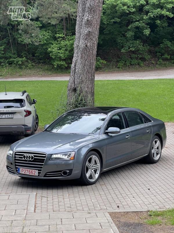 Pelēks Audi A8 2014 Viļņa, ar dzinēja tilpumu 4.00 L un nobraukumu 223 tūkst. km par 7900 €, foto 2 vietnē AUTOMOTO.COM.LV