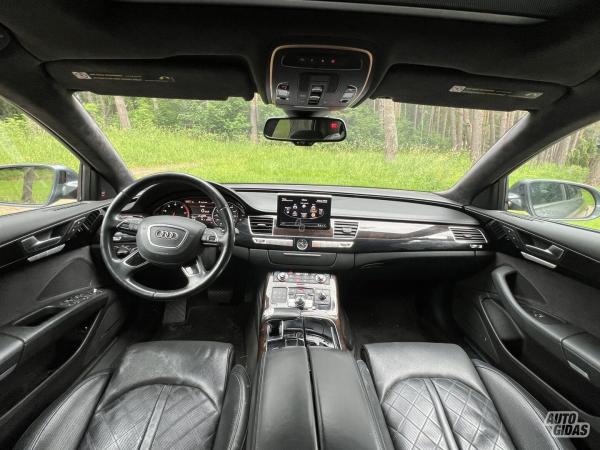 Pelēks Audi A8 2014 Viļņa, ar dzinēja tilpumu 4.00 L un nobraukumu 223 tūkst. km par 7900 €, foto 7 vietnē AUTOMOTO.COM.LV