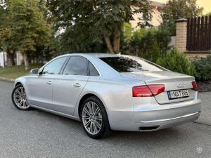 Grey Audi A8 2014 in Vilnius, with an engine capacity of 4.13 L and mileage of 280 thousand km for 11950 €, photo 15 on AUTOMOTO.COM.LV
