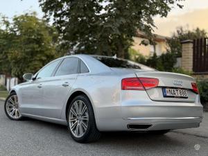 Grey Audi A8 2014 in Vilnius, with an engine capacity of 4.13 L and mileage of 280 thousand km for 11950 €, photo 19 on AUTOMOTO.COM.LV