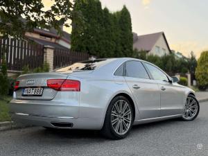 Grey Audi A8 2014 in Vilnius, with an engine capacity of 4.13 L and mileage of 280 thousand km for 11950 €, photo 26 on AUTOMOTO.COM.LV