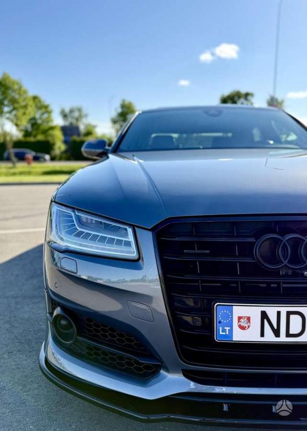 Pelēks Audi A8 2015 Kauņa, ar dzinēja tilpumu 3.00 L un nobraukumu 170 tūkst. km par 19000 €, foto 8 vietnē AUTOMOTO.COM.LV