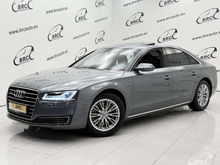 Pelēks Audi A8 2016 Viļņa, ar dzinēja tilpumu 2.97 L un nobraukumu 208 tūkst. km par 20900 €, foto 1 vietnē AUTOMOTO.COM.LV