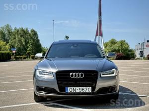 Pelēks Audi A8 2016 Rīga, ar dzinēja tilpumu 3.00 L un nobraukumu 210 tūkst. km par 19900 €, foto 4 vietnē AUTOMOTO.COM.LV