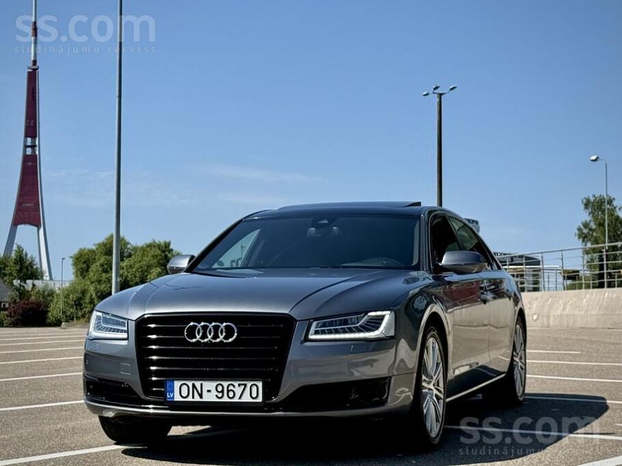 Pelēks Audi A8 2016 Rīga, ar dzinēja tilpumu 3.00 L un nobraukumu 210 tūkst. km par 19900 €, foto 5 vietnē AUTOMOTO.COM.LV