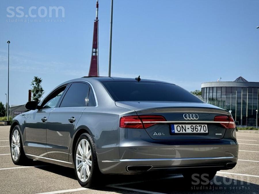 Pelēks Audi A8 2016 Rīga, ar dzinēja tilpumu 3.00 L un nobraukumu 210 tūkst. km par 19900 €, foto 7 vietnē AUTOMOTO.COM.LV