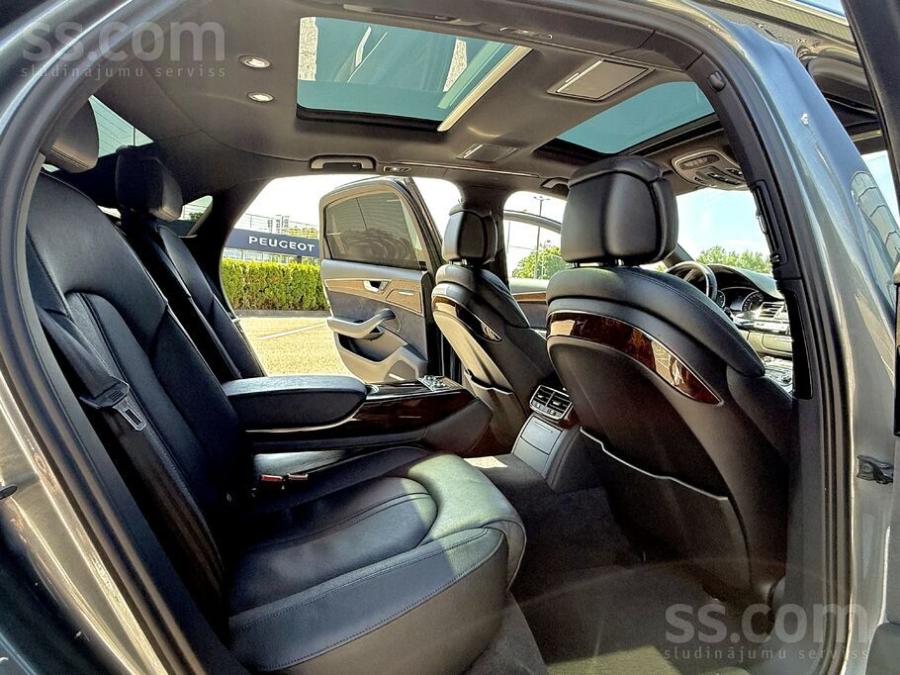 Pelēks Audi A8 2016 Rīga, ar dzinēja tilpumu 3.00 L un nobraukumu 210 tūkst. km par 19900 €, foto 12 vietnē AUTOMOTO.COM.LV