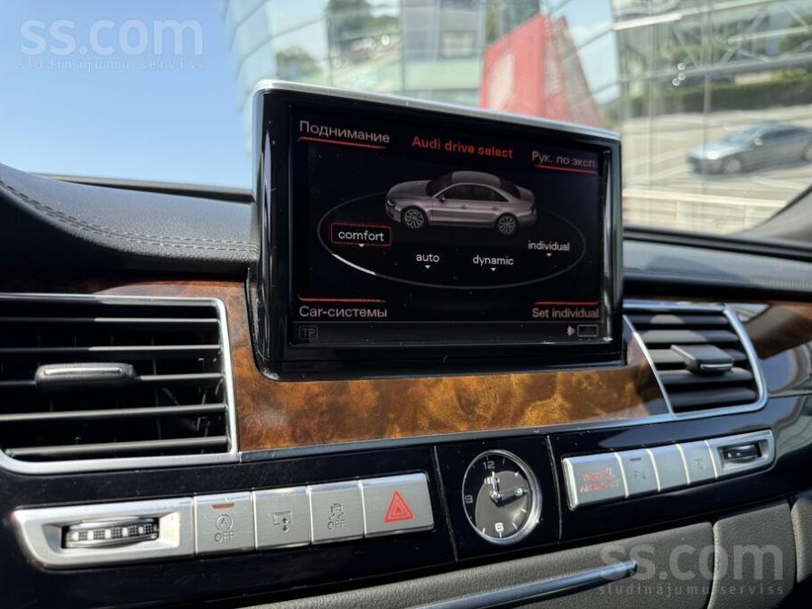 Pelēks Audi A8 2016 Rīga, ar dzinēja tilpumu 3.00 L un nobraukumu 210 tūkst. km par 19900 €, foto 18 vietnē AUTOMOTO.COM.LV