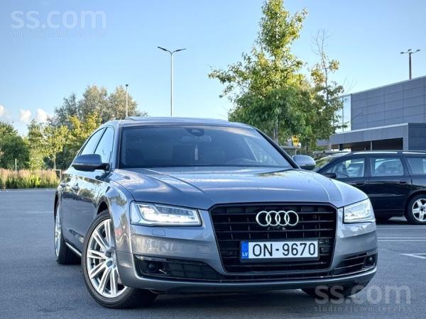 Pelēks Audi A8 2016 Rīga, ar dzinēja tilpumu 3.00 L un nobraukumu 210 tūkst. km par 17500 €, foto 1 vietnē AUTOMOTO.COM.LV