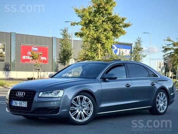 Pelēks Audi A8 2016 Rīga, ar dzinēja tilpumu 3.00 L un nobraukumu 210 tūkst. km par 17500 €, foto 5 vietnē AUTOMOTO.COM.LV
