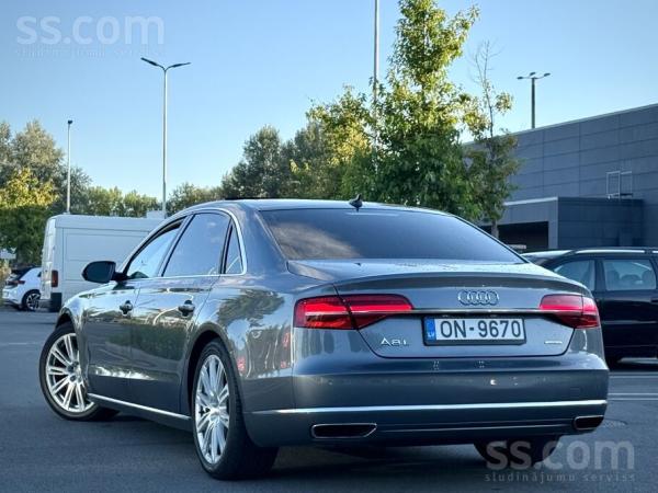 Pelēks Audi A8 2016 Rīga, ar dzinēja tilpumu 3.00 L un nobraukumu 210 tūkst. km par 17500 €, foto 6 vietnē AUTOMOTO.COM.LV