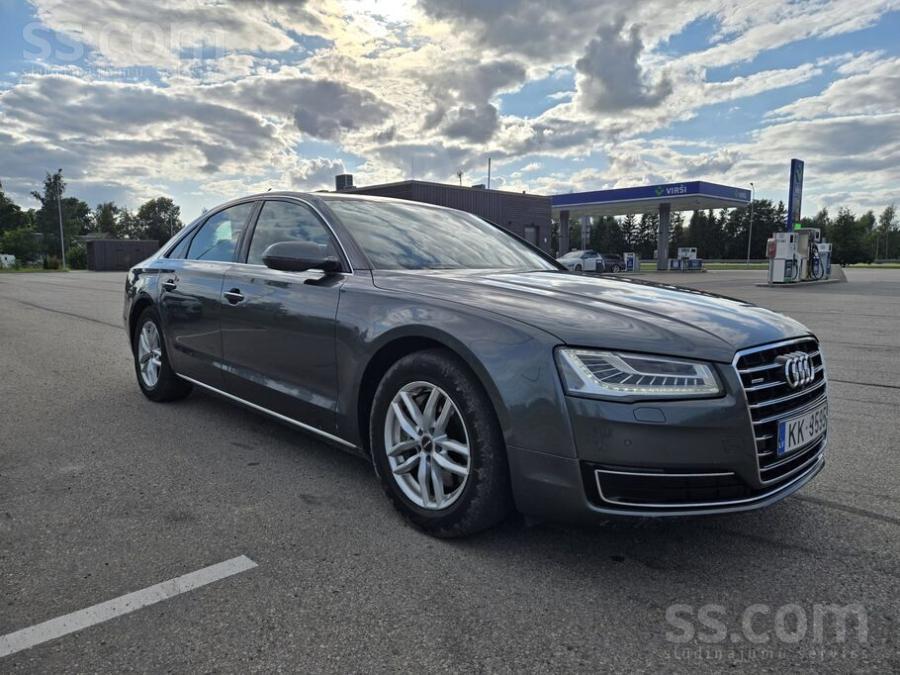 Pelēks Audi A8 2016 Rīga, ar dzinēja tilpumu 3.00 L un nobraukumu 360 tūkst. km par 12000 €, foto 3 vietnē AUTOMOTO.COM.LV