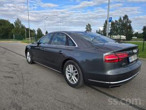 Pelēks Audi A8 2016 Rīga, ar dzinēja tilpumu 3.00 L un nobraukumu 360 tūkst. km par 12000 €, foto 4 vietnē AUTOMOTO.COM.LV