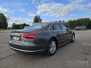 Pelēks Audi A8 2016 Rīga, ar dzinēja tilpumu 3.00 L un nobraukumu 360 tūkst. km par 12000 €, foto 5 vietnē AUTOMOTO.COM.LV