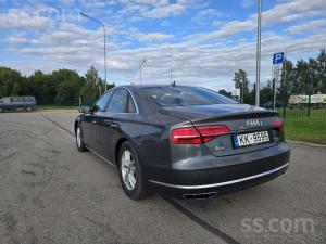Pelēks Audi A8 2016 Rīga, ar dzinēja tilpumu 3.00 L un nobraukumu 360 tūkst. km par 12000 €, foto 7 vietnē AUTOMOTO.COM.LV