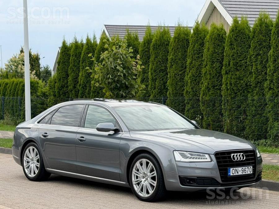 Pelēks Audi A8 2016 Rīga, ar dzinēja tilpumu 3.00 L un nobraukumu 211 tūkst. km par 17850 €, foto 7 vietnē AUTOMOTO.COM.LV