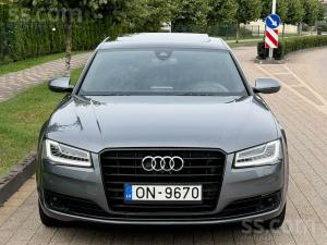 Pelēks Audi A8 2016 Rīga, ar dzinēja tilpumu 3.00 L un nobraukumu 211 tūkst. km par 17850 €, foto 10 vietnē AUTOMOTO.COM.LV