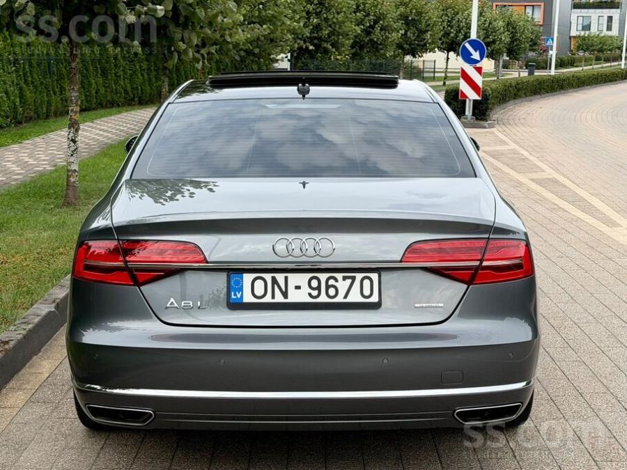 Pelēks Audi A8 2016 Rīga, ar dzinēja tilpumu 3.00 L un nobraukumu 211 tūkst. km par 17850 €, foto 11 vietnē AUTOMOTO.COM.LV
