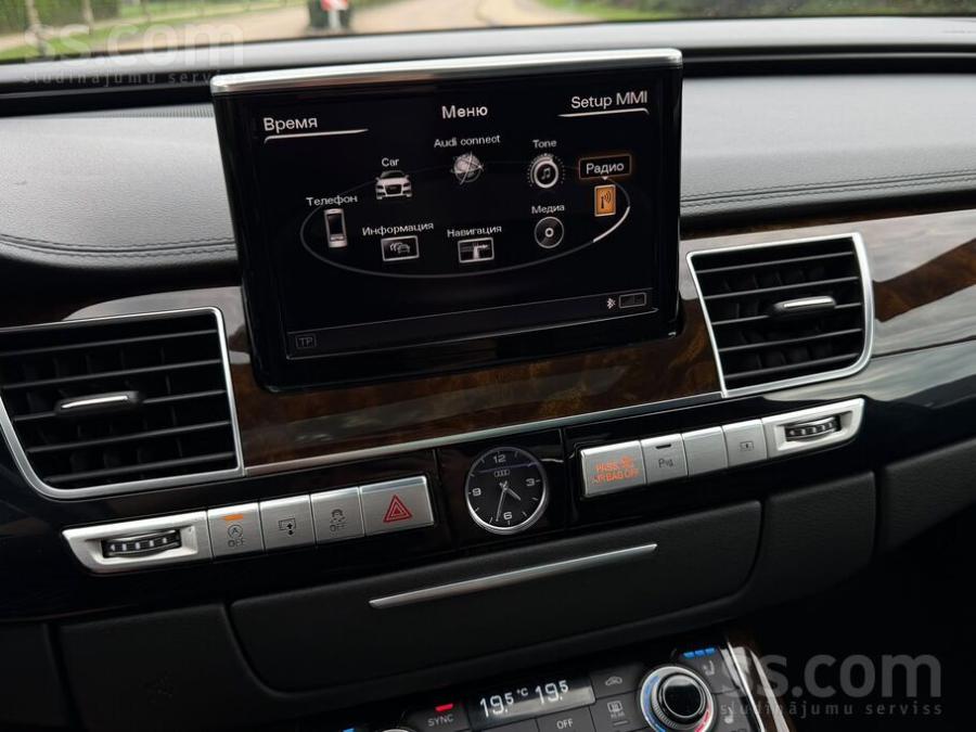 Pelēks Audi A8 2016 Rīga, ar dzinēja tilpumu 3.00 L un nobraukumu 211 tūkst. km par 17850 €, foto 19 vietnē AUTOMOTO.COM.LV