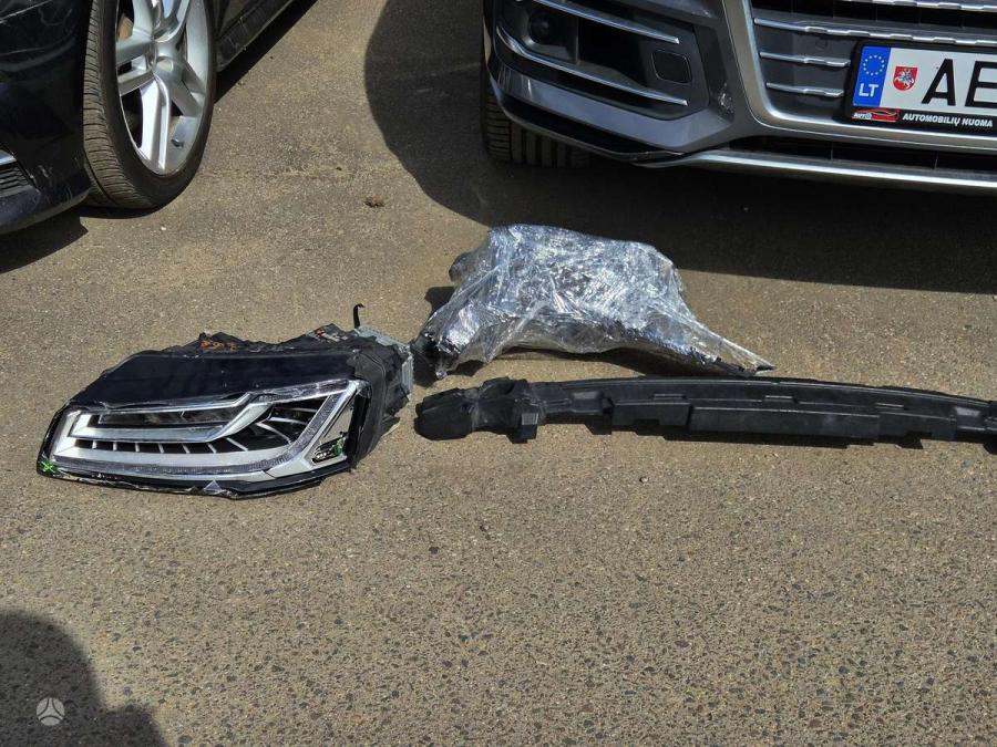 Grey Audi A8 2016 in Vilnius, with an engine capacity of 3.99 L and mileage of 163 thousand km for 9900 €, photo 35 on AUTOMOTO.COM.LV