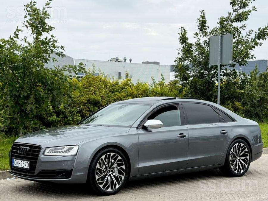 Pelēks Audi A8 2016 Rīga, ar dzinēja tilpumu 3.00 L un nobraukumu 213 tūkst. km par 19900 €, foto 3 vietnē AUTOMOTO.COM.LV