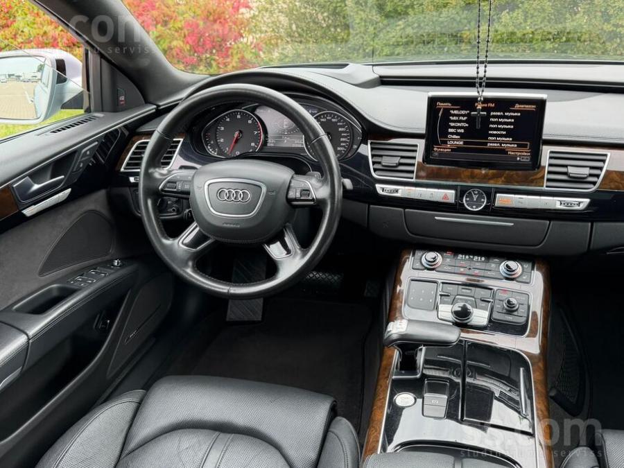 Pelēks Audi A8 2016 Rīga, ar dzinēja tilpumu 3.00 L un nobraukumu 213 tūkst. km par 19900 €, foto 15 vietnē AUTOMOTO.COM.LV