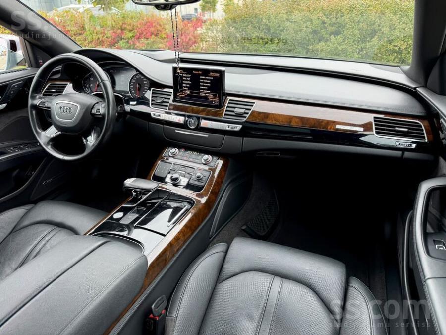 Pelēks Audi A8 2016 Rīga, ar dzinēja tilpumu 3.00 L un nobraukumu 213 tūkst. km par 19900 €, foto 18 vietnē AUTOMOTO.COM.LV