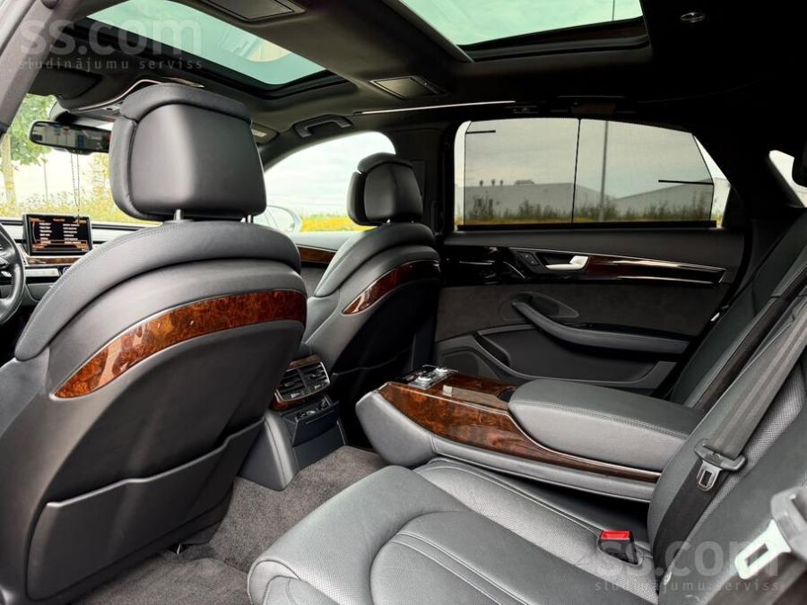 Pelēks Audi A8 2016 Rīga, ar dzinēja tilpumu 3.00 L un nobraukumu 213 tūkst. km par 19900 €, foto 29 vietnē AUTOMOTO.COM.LV