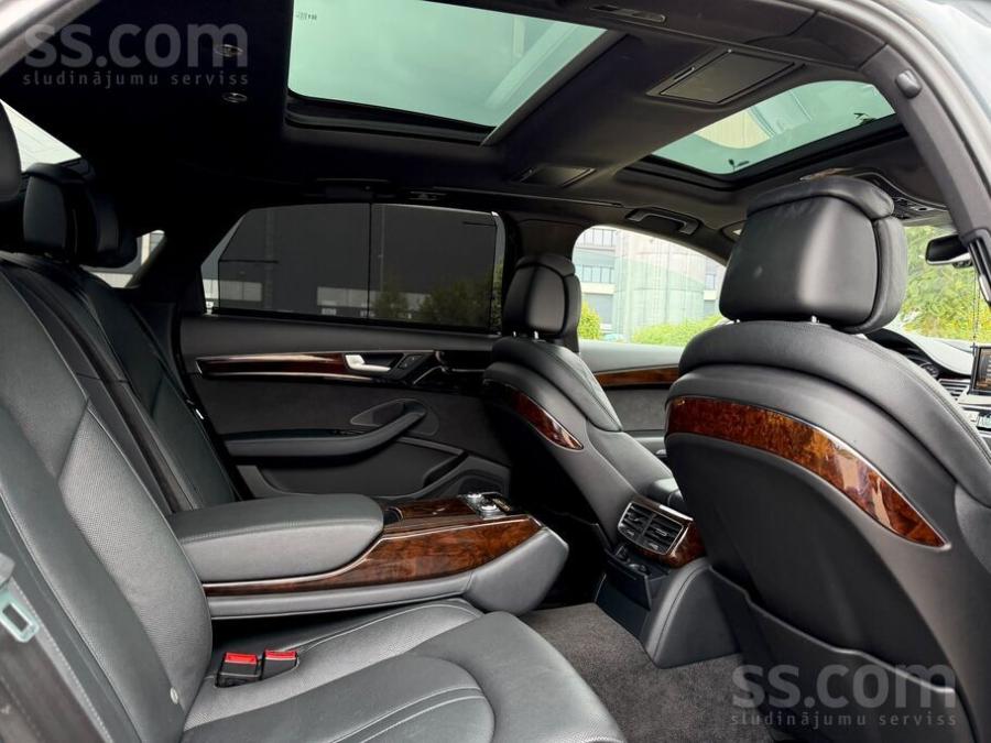 Pelēks Audi A8 2016 Rīga, ar dzinēja tilpumu 3.00 L un nobraukumu 213 tūkst. km par 19900 €, foto 31 vietnē AUTOMOTO.COM.LV