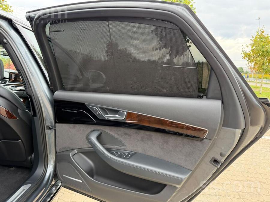 Pelēks Audi A8 2016 Rīga, ar dzinēja tilpumu 3.00 L un nobraukumu 213 tūkst. km par 19900 €, foto 32 vietnē AUTOMOTO.COM.LV