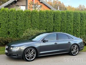 Pelēks Audi A8 2016 Rīga, ar dzinēja tilpumu 3.00 L un nobraukumu 360 tūkst. km par 13500 €, foto 4 vietnē AUTOMOTO.COM.LV