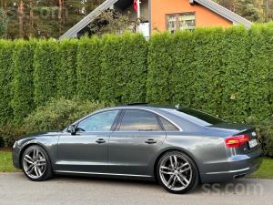 Pelēks Audi A8 2016 Rīga, ar dzinēja tilpumu 3.00 L un nobraukumu 360 tūkst. km par 13500 €, foto 5 vietnē AUTOMOTO.COM.LV