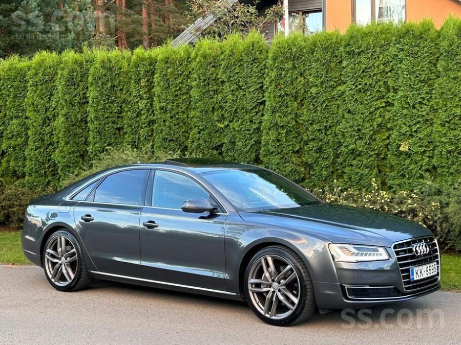 Pelēks Audi A8 2016 Rīga, ar dzinēja tilpumu 3.00 L un nobraukumu 360 tūkst. km par 13500 €, foto 9 vietnē AUTOMOTO.COM.LV
