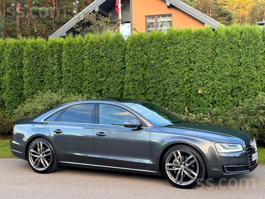 Pelēks Audi A8 2016 Rīga, ar dzinēja tilpumu 3.00 L un nobraukumu 360 tūkst. km par 13500 €, foto 10 vietnē AUTOMOTO.COM.LV