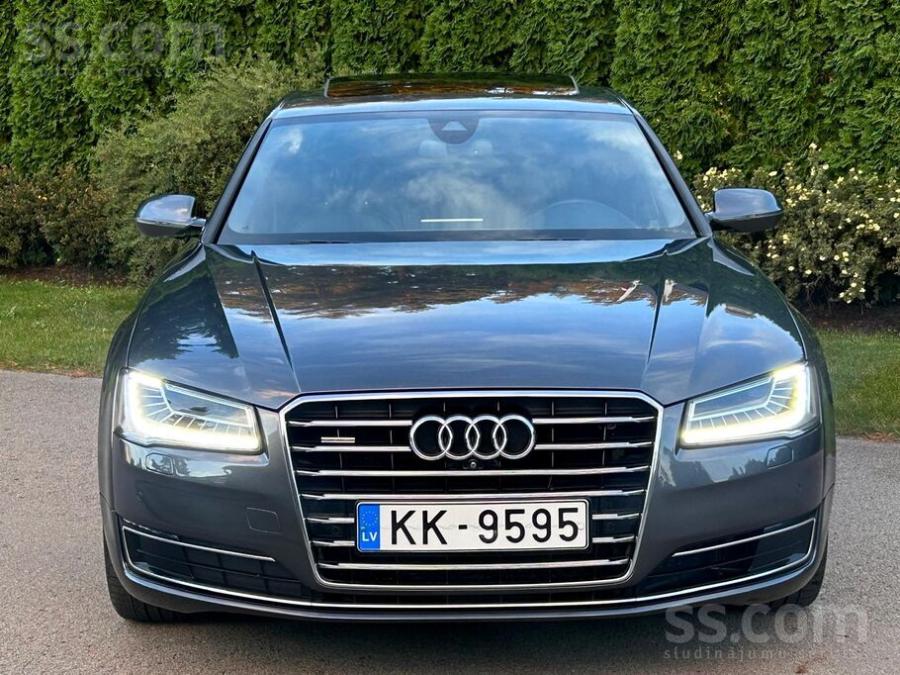 Pelēks Audi A8 2016 Rīga, ar dzinēja tilpumu 3.00 L un nobraukumu 360 tūkst. km par 13500 €, foto 30 vietnē AUTOMOTO.COM.LV