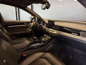 Grey Audi A8 2017 in Kaunas, with an engine capacity of 2.97 L and mileage of 134 thousand km for 28990 €, photo 17 on AUTOMOTO.COM.LV