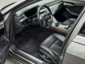 Pelēks Audi A8 2017 Šauļi, ar dzinēja tilpumu 2.97 L un nobraukumu 380 tūkst. km par 25000 €, foto 15 vietnē AUTOMOTO.COM.LV