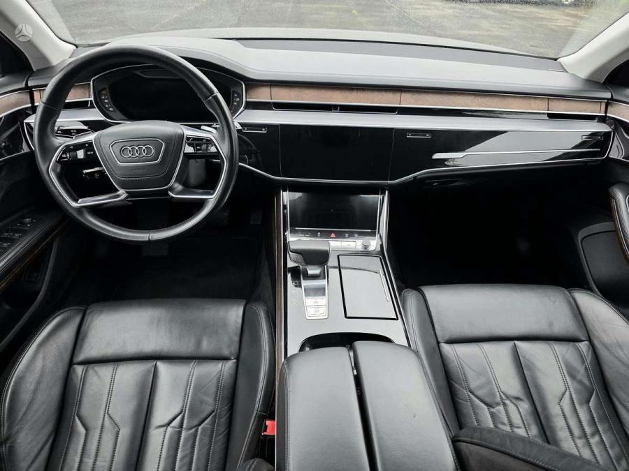 Pelēks Audi A8 2017 Šauļi, ar dzinēja tilpumu 2.97 L un nobraukumu 380 tūkst. km par 25000 €, foto 25 vietnē AUTOMOTO.COM.LV