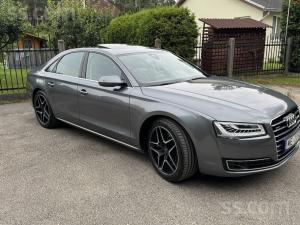 Pelēks Audi A8 2017 Rīga, ar dzinēja tilpumu 3.00 L un nobraukumu 252 tūkst. km par 21800 €, foto 5 vietnē AUTOMOTO.COM.LV